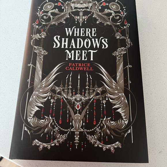 Accents | Decorative Black And Silver Book Cover Where Shadows Meet ...